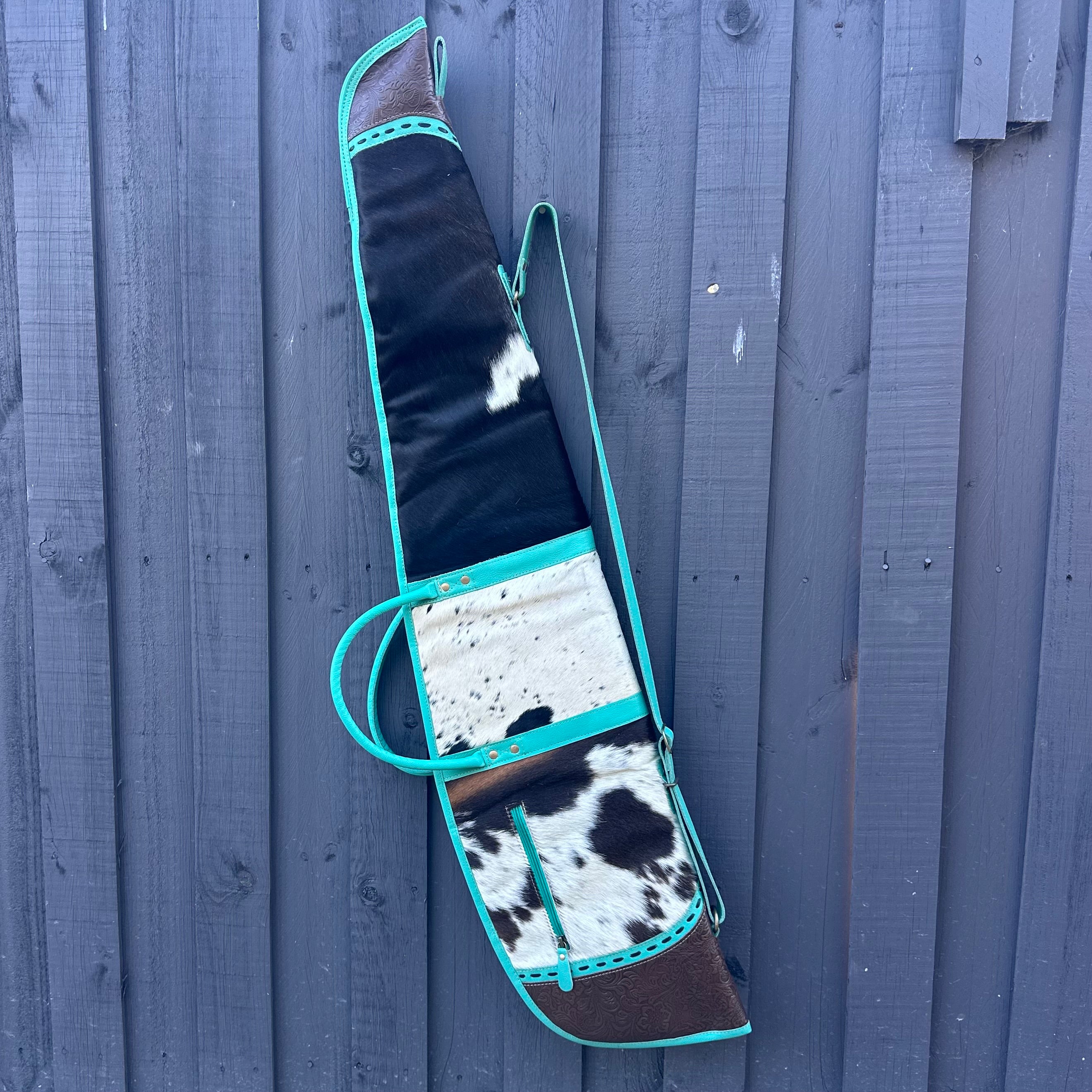 Turquoise Cowhide Rifle Bag – Holmes & Hide
